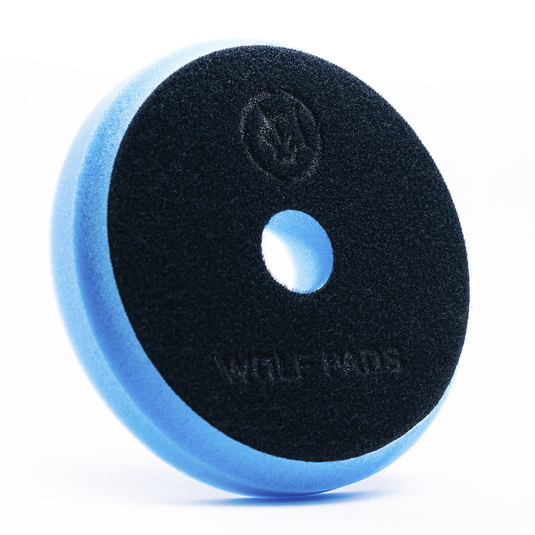 BOINA DE ESPUMA AZUL REFINO 5 POL 133MM WOLF PADS - Super Mundi